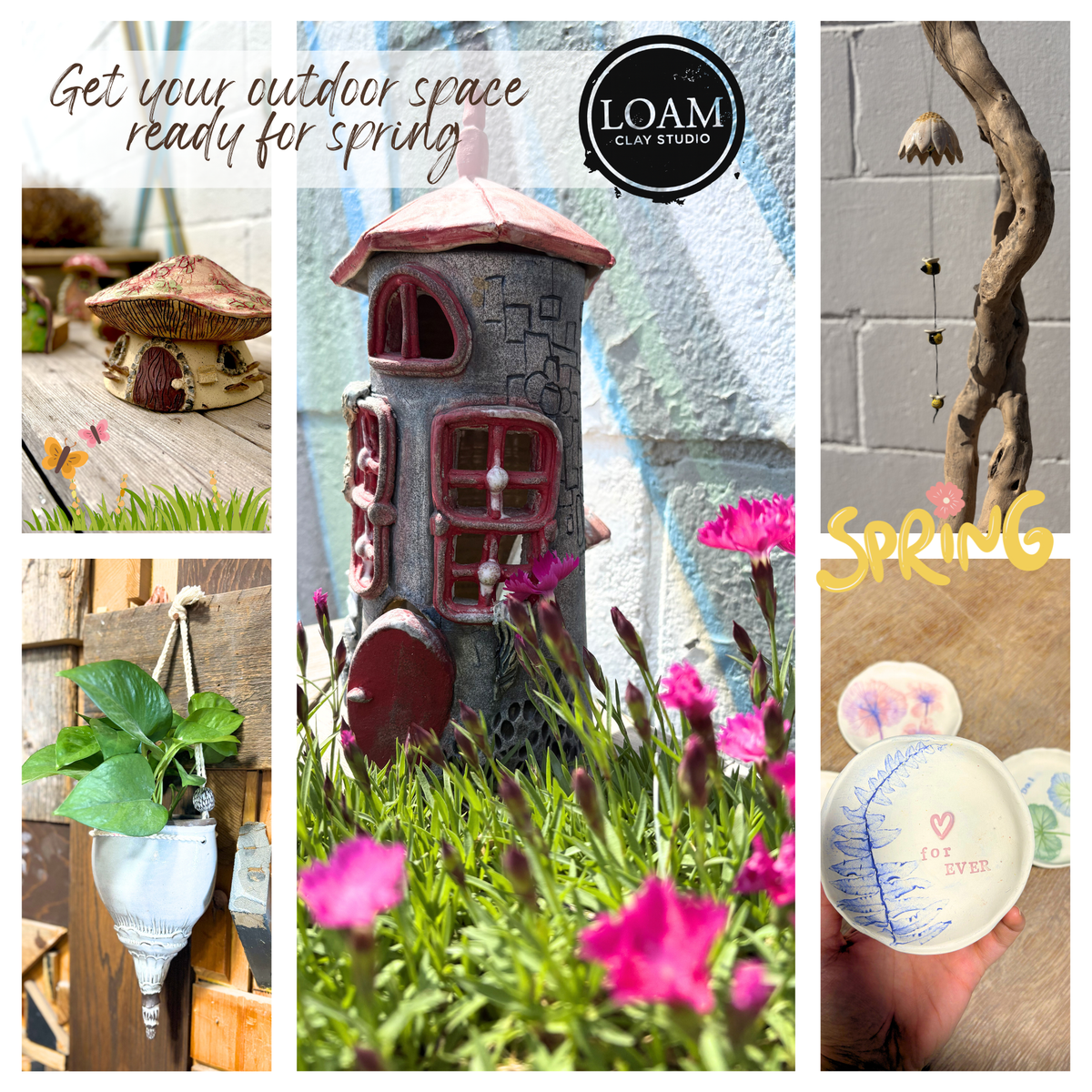 Handbuilding: Get Your Garden Ready (3 week) - LOAM Clay Studio